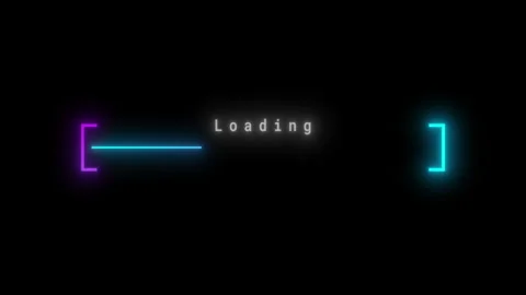 Loading Bar Neon Stock Footage ~ Royalty Free Stock Videos | Page 2