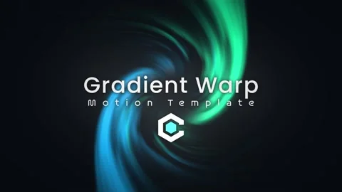 Neon Gradient Warp Motion Template ~ After Effects #198841104