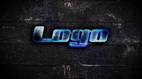 Neon Grunge Logo ~ After Effects Template #105871410 | Pond5