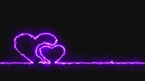 Neon Heart Animation Progression: A Colo... | Stock Video | Pond5