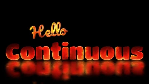 Neon light effect loop continuous text b... | Stock Video | Pond5