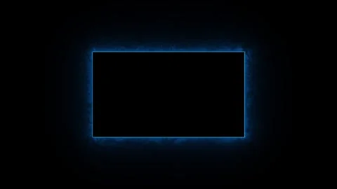 Neon light frame for game streaming vide... | Stock Video | Pond5