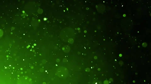 Neon light green particle bokeh loop ani... | Stock Video | Pond5