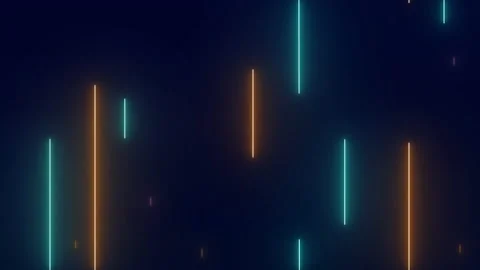 Neon lights effect background. 4K video ... | Stock Video | Pond5