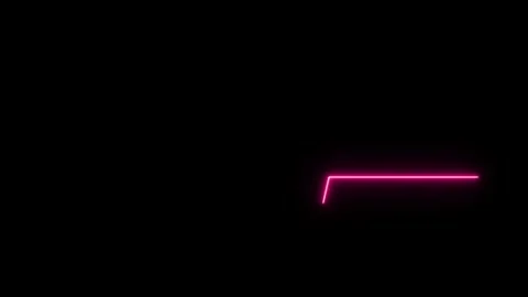 Neon pink glowing line graph animated on... | Stock Video | Pond5