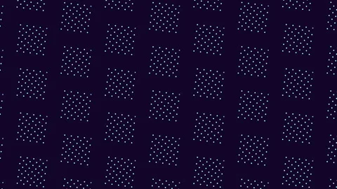 Neon rainbow squares pattern in rows fro... | Stock Video | Pond5