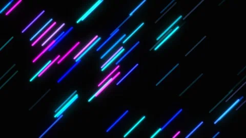 Neon ray stripes Seamless loops futurist... | Stock Video | Pond5