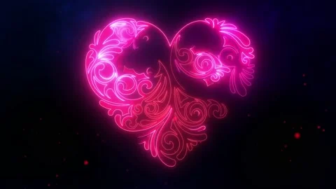 Single Line Heart Stock Videos – Royalty-Free HD & 4K Videos