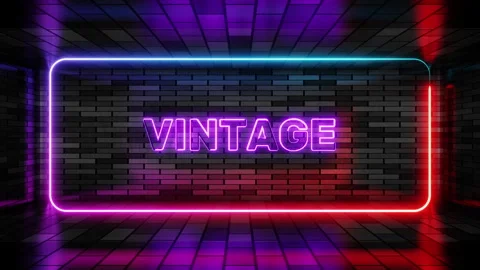 Vintage 3D Frame Stock Videos – Royalty-Free HD & 4K Videos | Pond5
