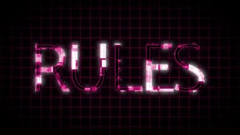 Animated Neon Grid Stock Video Footage | Royalty Free Animated Neon ...