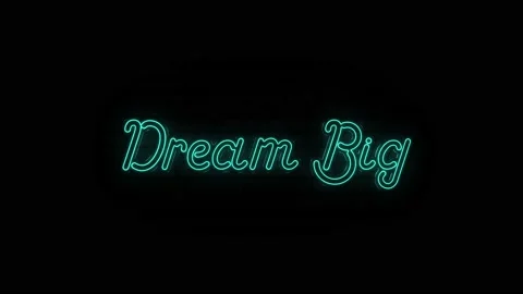 Dream Big Text Stock Videos – Royalty-Free HD & 4K Videos | Pond5