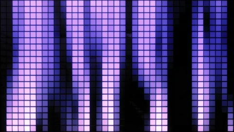 Neon Tiles Wall Light 4K - Vertical Line... | Stock Video | Pond5