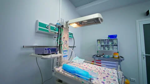 Neonatal resuscitation ward in modern ma... | Stock Video | Pond5