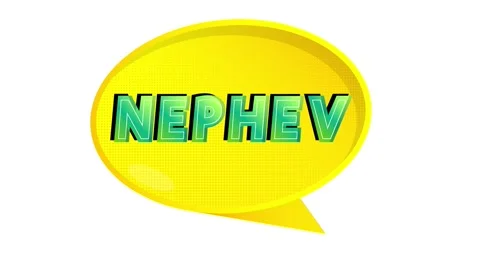 Nephew word on yellow speech bubble | Stock Video | Pond5