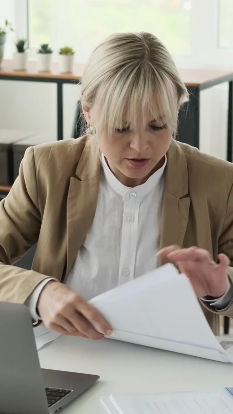 Confused Paperwork Stock Video Footage | Royalty Free Confused ...