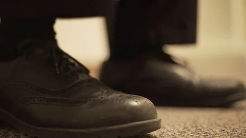 Nervous Foot Tapping Anxious Anxiety Wai... | Stock Video | Pond5