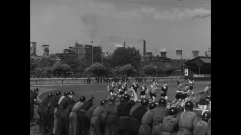 NETHERLANDS - 1955 - Dutch teenage boys ... | Stock Video | Pond5
