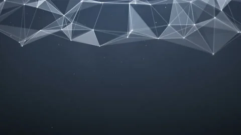 Network shape with triangles and lines l... | Stock Video | Pond5