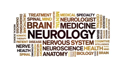 Neurology animated word cloud,animation ... | Stock Video | Pond5