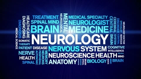 Neurology animated word cloud,animation ... | Stock Video | Pond5