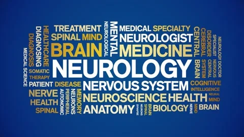 Neurology animated word cloud,animation ... | Stock Video | Pond5