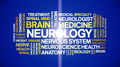 Neurology animated word cloud,animation ... | Stock Video | Pond5