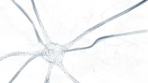 Neurons White Background Stock Footage ~ Royalty Free Stock Videos | Pond5