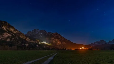 Neuschwanstein Castle, or Schloss Neusch... | Stock Video | Pond5