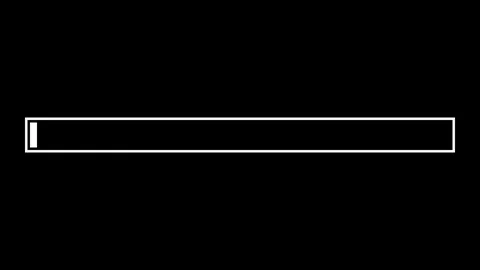 Never Ending Progress Bar Animation Mask | Stock Video | Pond5