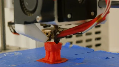 New generation of 3D Printing Machine | Stock Video | Pond5