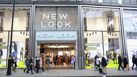 New Look store front in Oxford Street ce... | Stock Video | Pond5