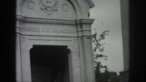 NEW ORLEANS LOUISIANA USA-1958: A Mausol... | Stock Video | Pond5