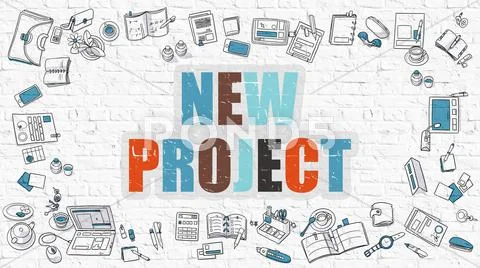 New Project on White Brick Wall: Graphic #63374137