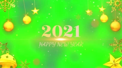 New Year 2021 Intro Template With Lower ... | Stock Video | Pond5