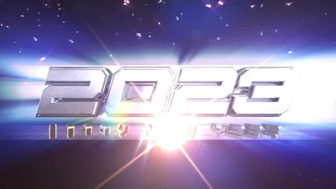 New Year 2023 Countdown Animation | Stock Video | Pond5