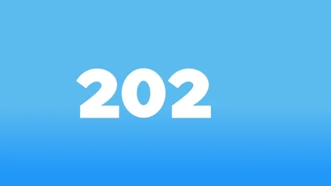 New year background animation from 2023 ... | Stock Video | Pond5