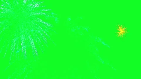 New Year Party Fireworks Explosion Anima... | Stock Video | Pond5