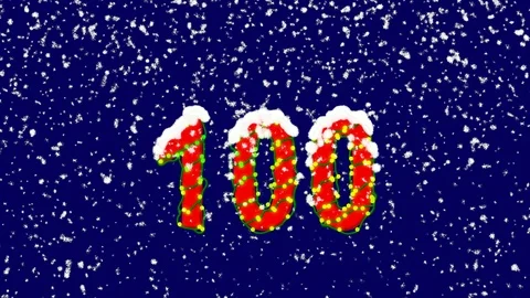 Number 100 Christmas Stock Videos – Royalty-Free HD & 4K Videos | Pond5