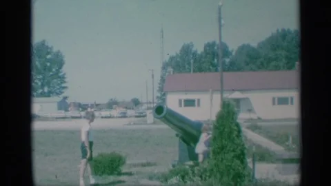 NEW YORK-1959: A Family Kids Are Playing... | Stock Video | Pond5