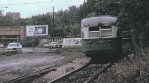 New York - 1978:classic subway train on ... | Stock Video | Pond5