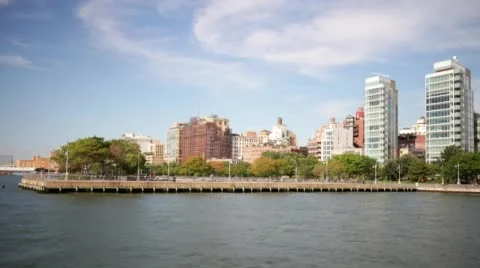 new york chelsea famous view from high l... | Stock Video | Pond5