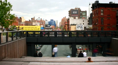 Highline Park Stock Footage ~ Royalty Free Stock Videos | Pond5