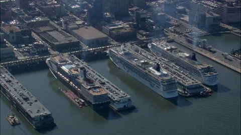 New York Passenger Ship Terminal | Stock Video | Pond5