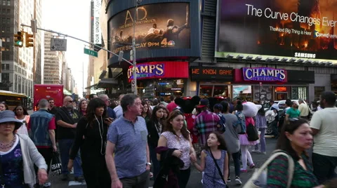 New York Times Square | Stock Video | Pond5