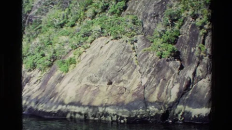 NEW ZEALAND-1982: Macro Waterfall And Cl... | Stock Video | Pond5