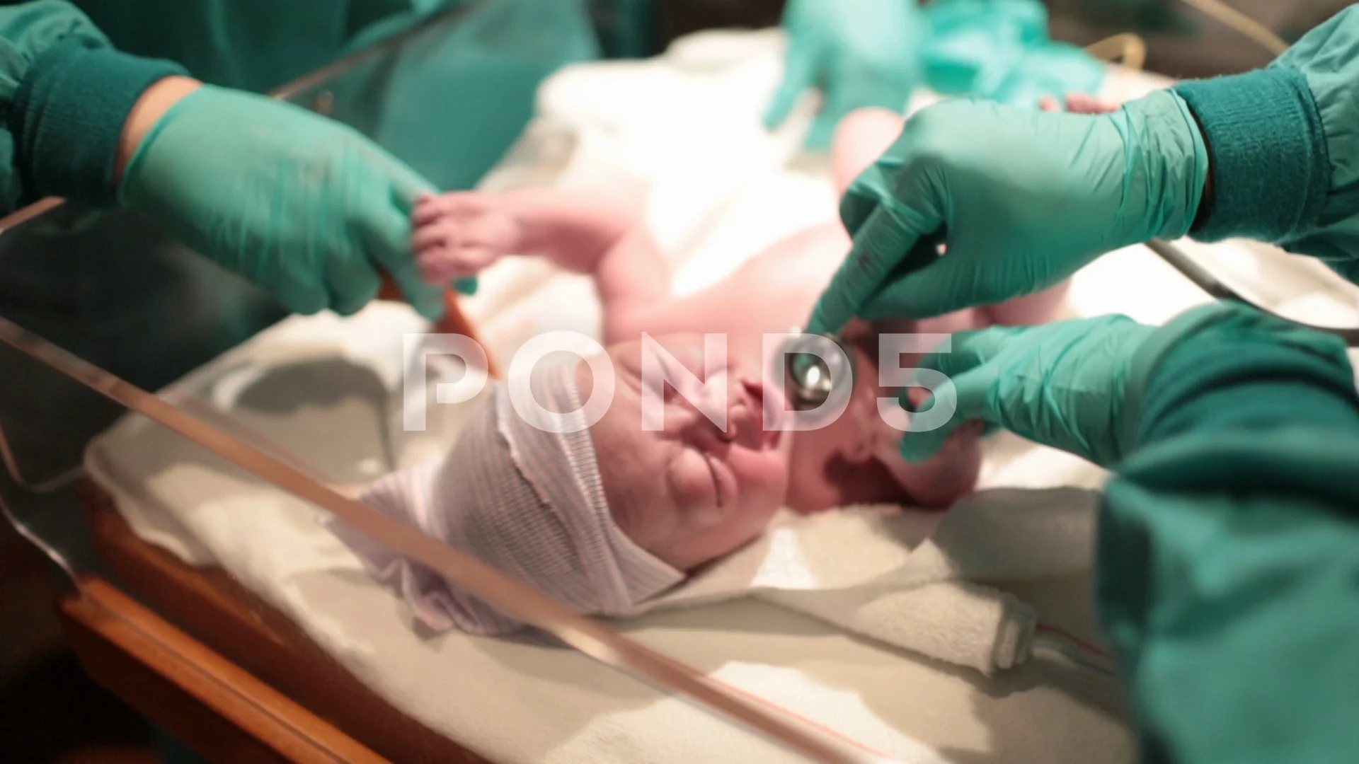 Newborn Baby In Hospital