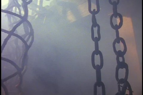 Newport, Rhode Island; Slave ship, Chain... | Stock Video | Pond5