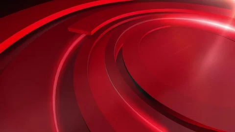 News Backdrop Red Rings | Stock Video | Pond5