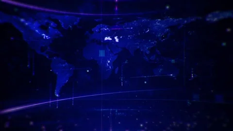 news broadcast background 4k looping | Stock Video | Pond5