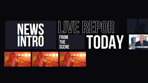 After Effects Template: News Channel Intro #249475486